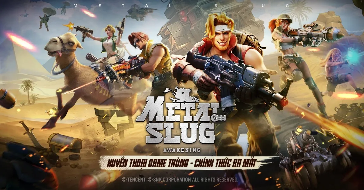 VNGGames officially launches Metal Slug: Awakening in various regions of Asia - VNGGames